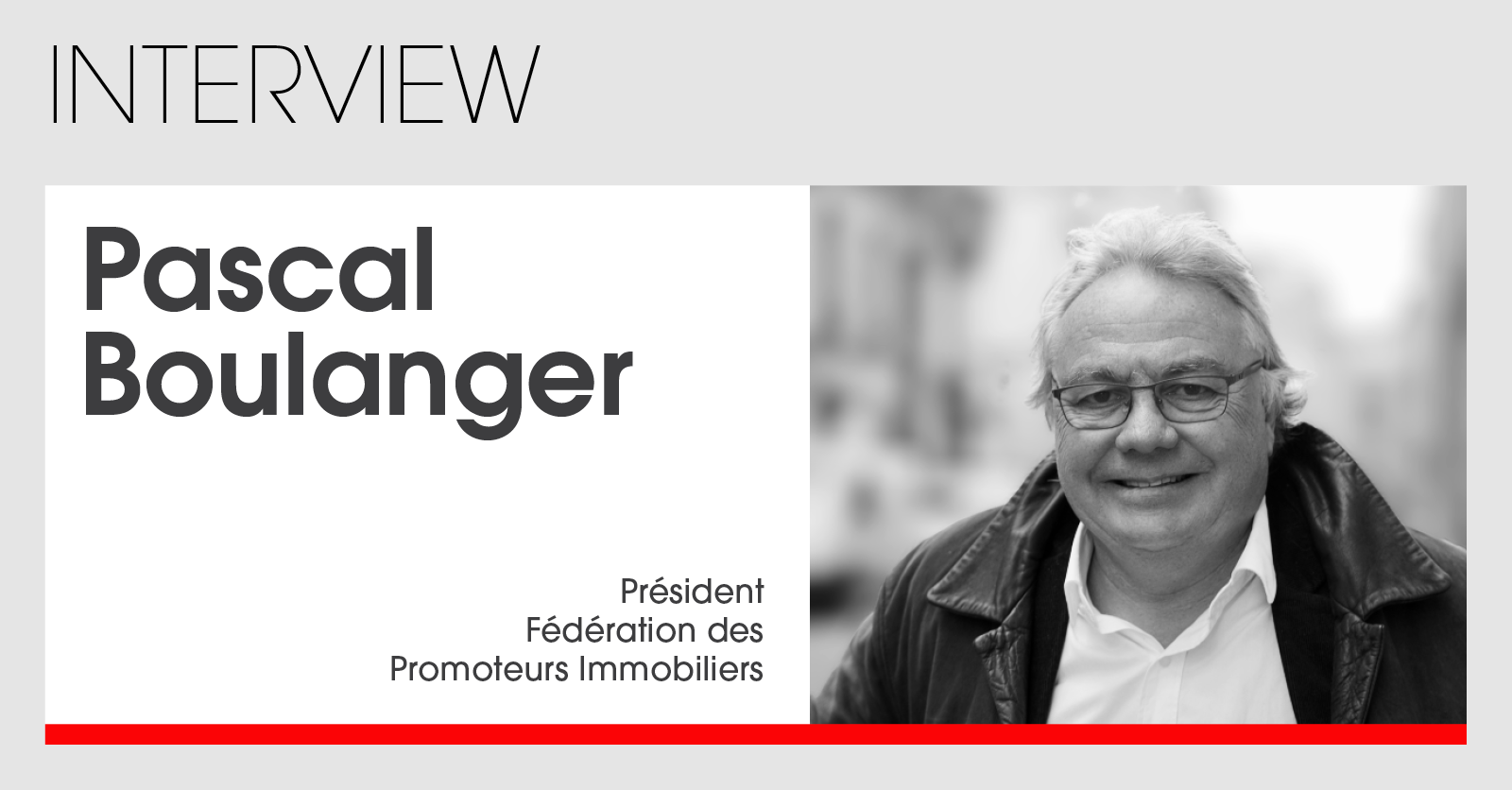 Pascal Boulanger : Espoirs pour 2025 après les Chiffres de la Promotion Immobilière 2024